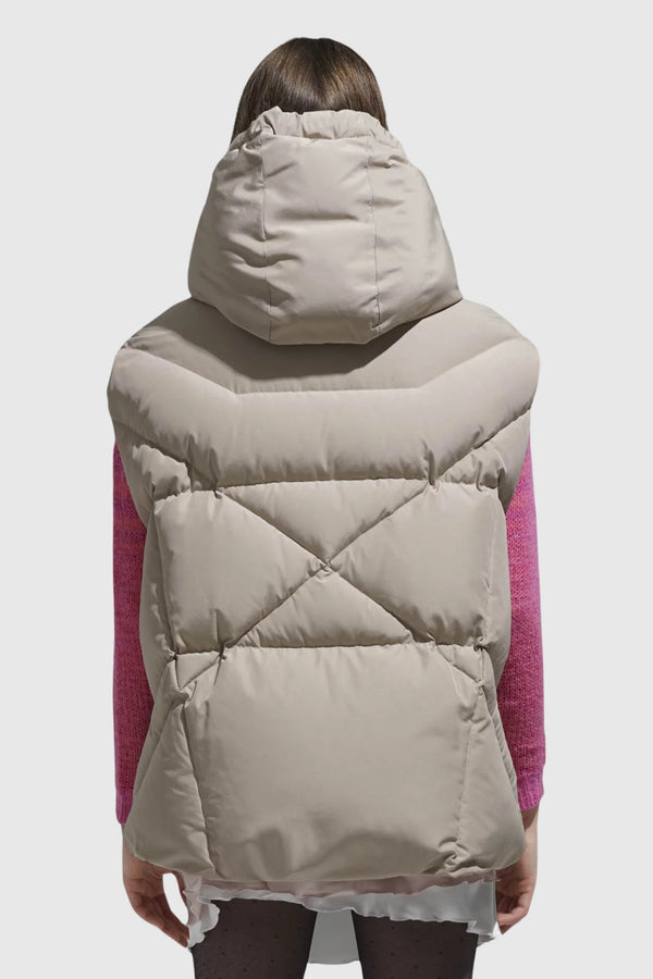 Khrisjoy Iconic Down Puffer Vest - Le Louvre